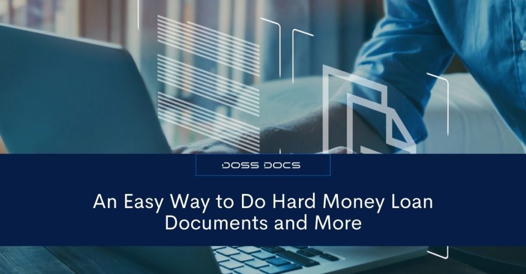 An Easy Way to Do Hard Money Loan Documents and More